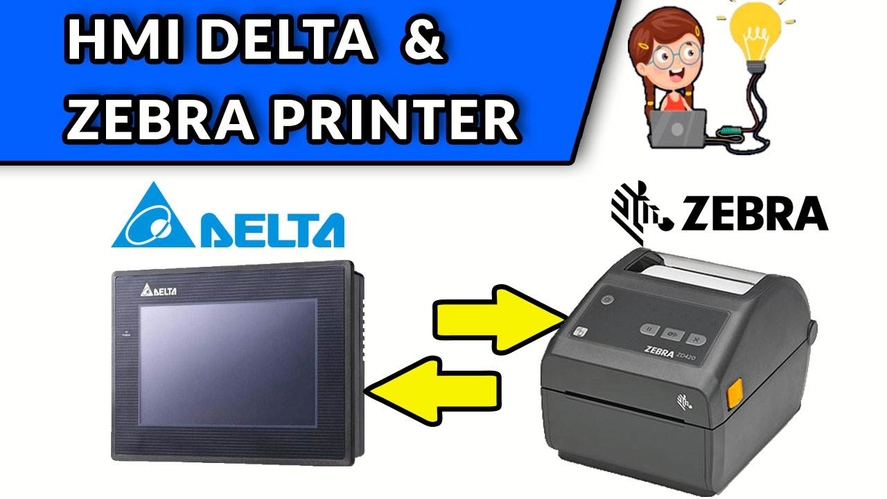 Comunicar HMI Delta con Impresora Zebra vía USB 2025