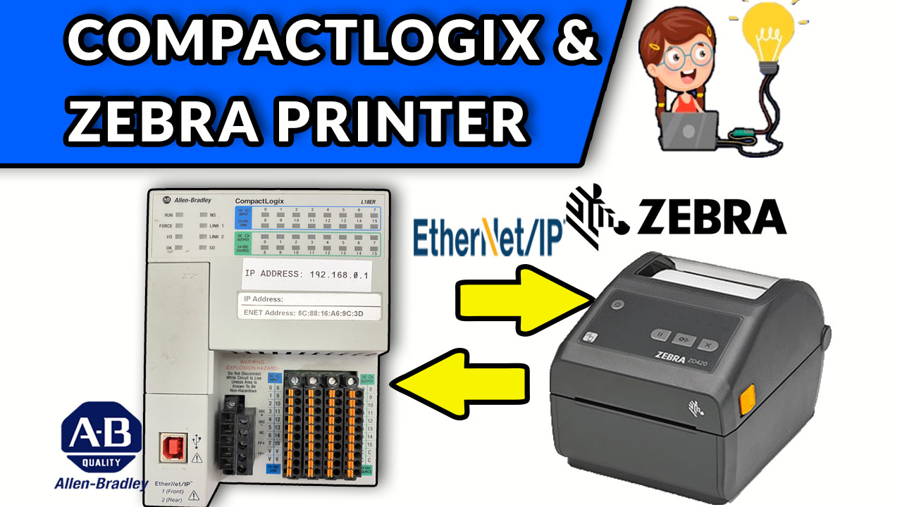 Comunicar PLC Compactlogix con Impresora Zebra/Printronix 2026