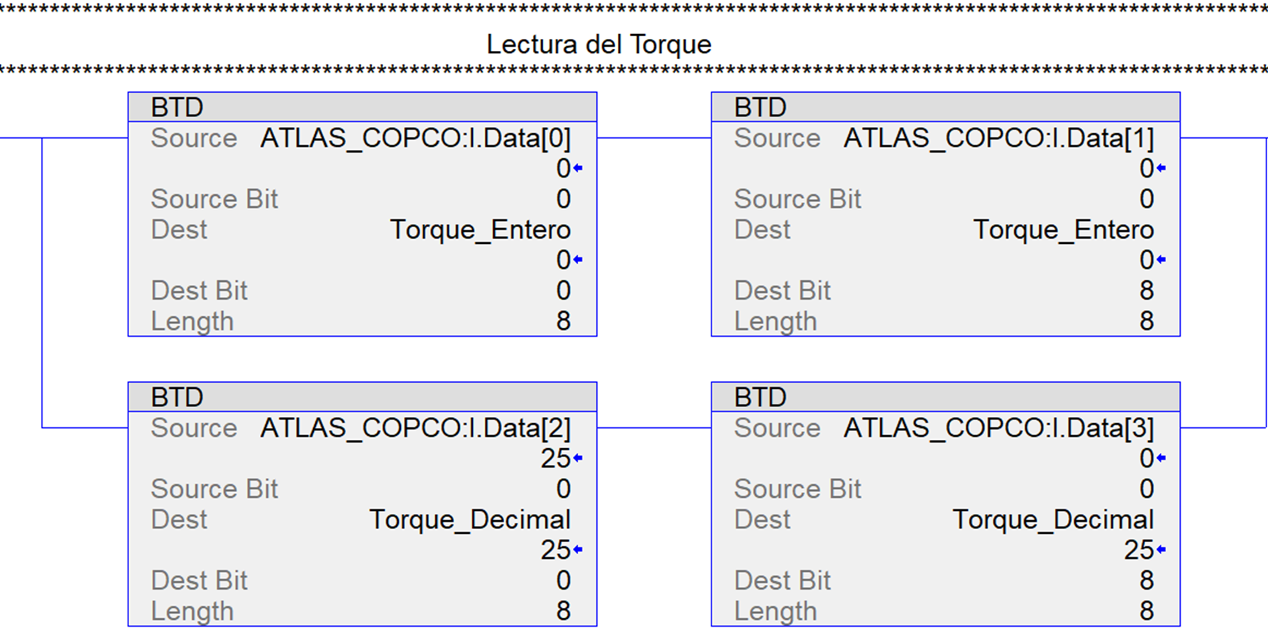 Comunicar PLC Compactlogix con Atornillador ATLAS COPCO.